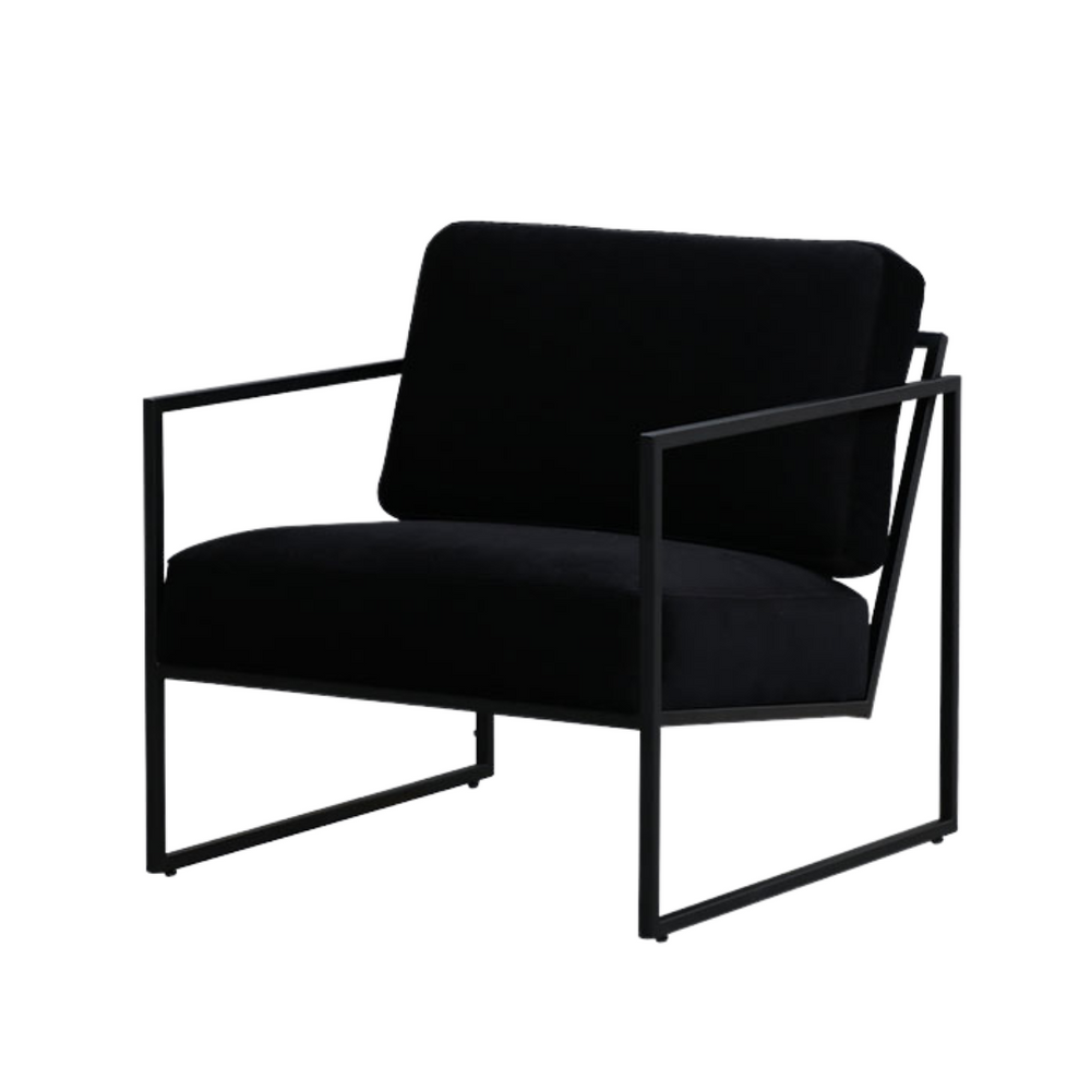 Soho Frame Chair Black | Home Lab NZ