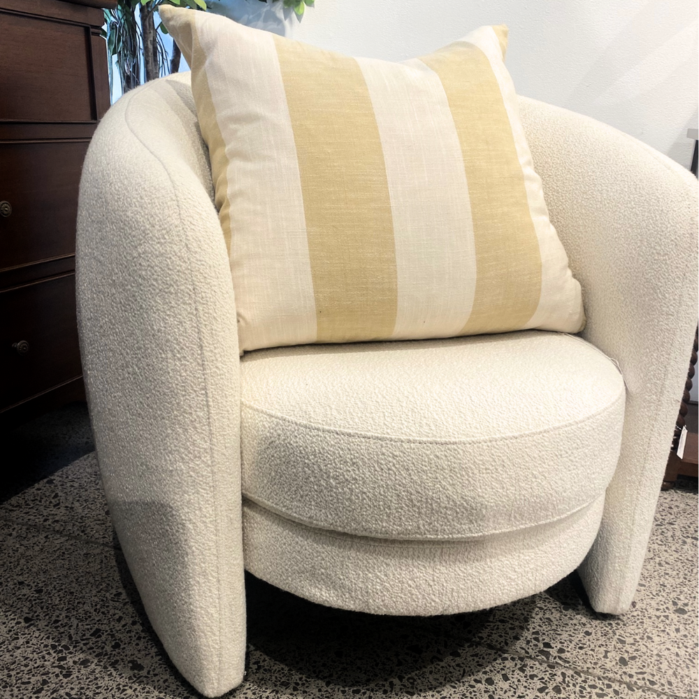 Boucle Wrap Chair | Home Lab NZ